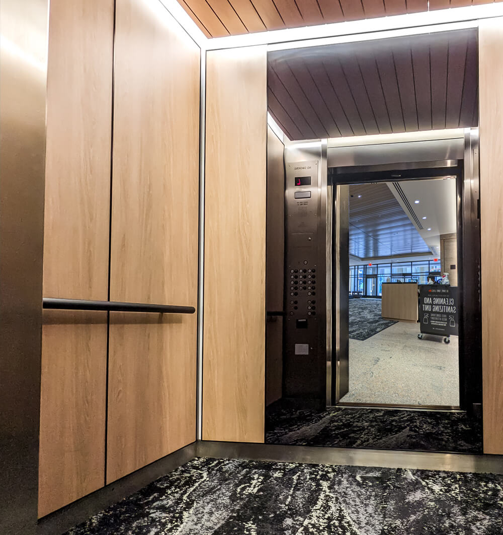 1 Washington Mall – Draper Elevator Interiors